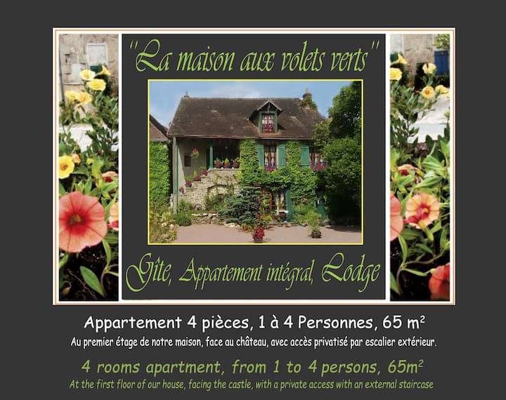 Gîte : La Maison Aux Volets Verts - Argenton-sur-Creuse