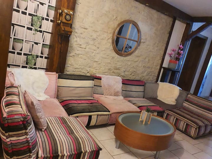 Villa 20 P. - Piscine/jacuzzi/sauna/pétanque/ferme - Moselle