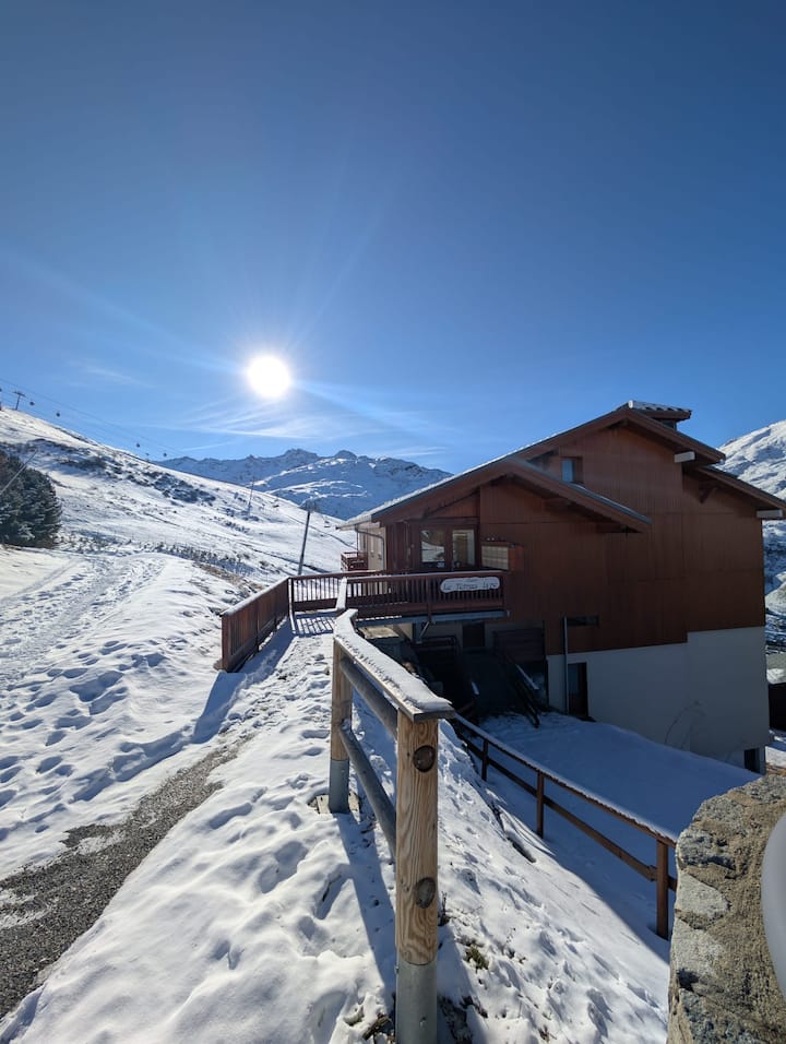 Ski-in-out(pied),3bd(ch) Les Menuires, 3val, 50m2 - Saint-Martin-de-Belleville