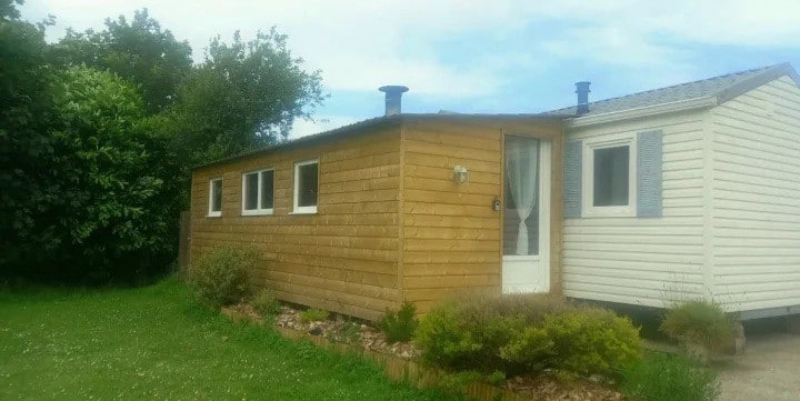 Mobil-home à La Ferme Pour Famille - Huelgoat