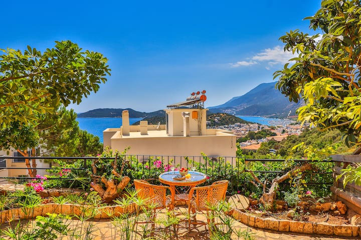 Plaja 330 M, Bahçeli,deniz Manzaralı (Bonus Apart) - Kaş