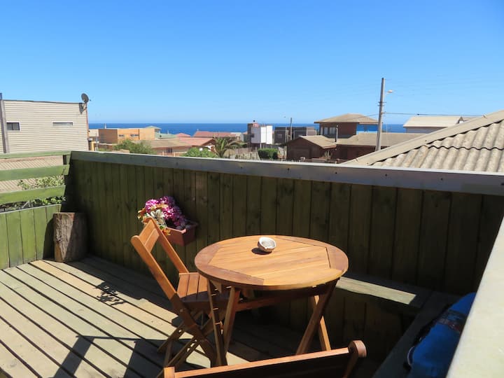 Lilafken Apart D11, Balcony, 2 Persons - Pichilemu