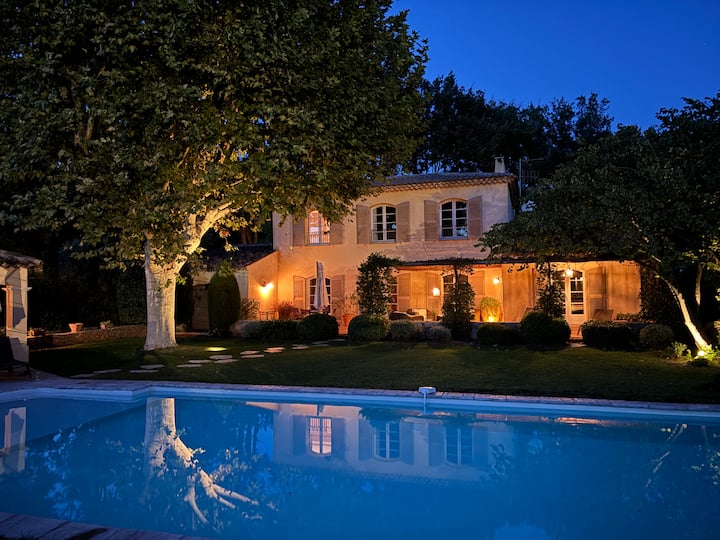 La Bastide En Provence, Villa Avec Pool Et Jardin - La Motte
