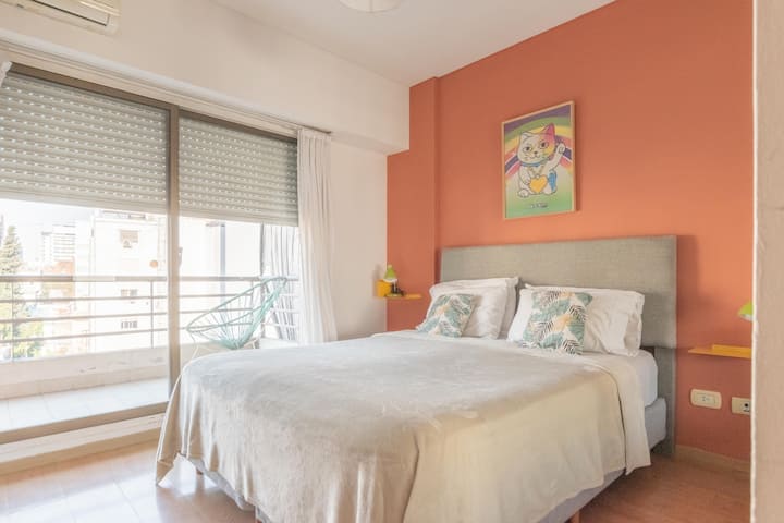 Beautiful Apartment In Palermo Soho-pza Italia - Buenos Aires