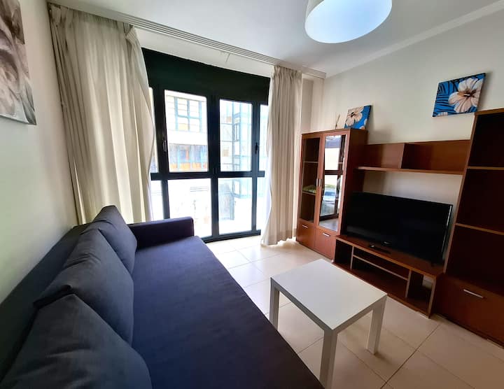 Apartamento Playa Rapadoira. Terraza Y Piscina - Foz