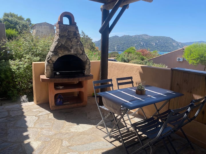 Mini Villa De 30m² Avec Vue Mer Et Terrasse - Palombaggia