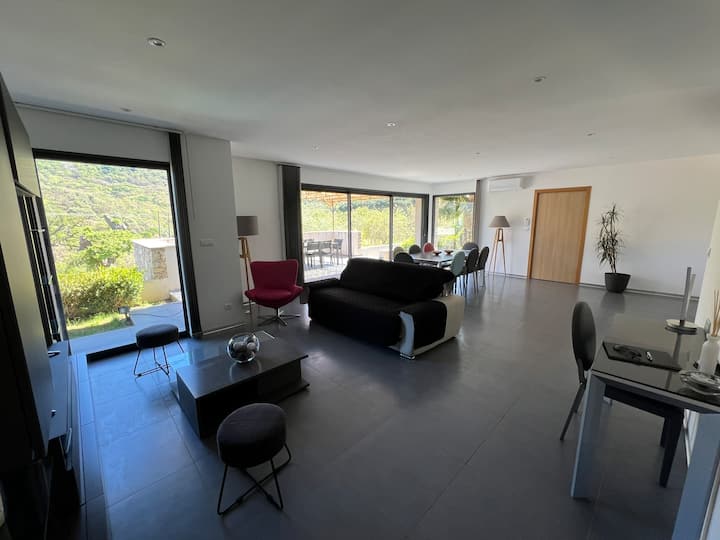 Villa Récente Avec Piscine Calme Proche Ile Rousse - Corsica