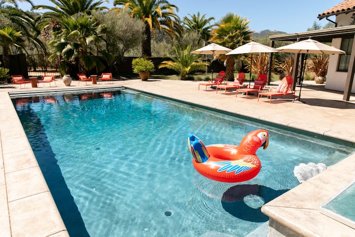 Hacienda House On Vineyard W/pool/hot Tub/gameroom - Big Sur, CA