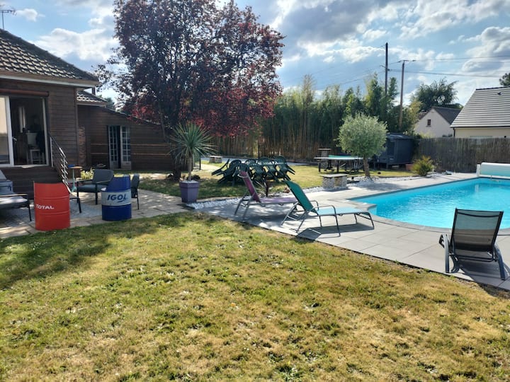 4 Chambres Prox Circuit 24h - Le Mans