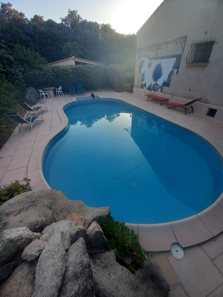 Mini Villa Studio 19 M² 2 Personnes Piscine Clim - Porto-Vecchio