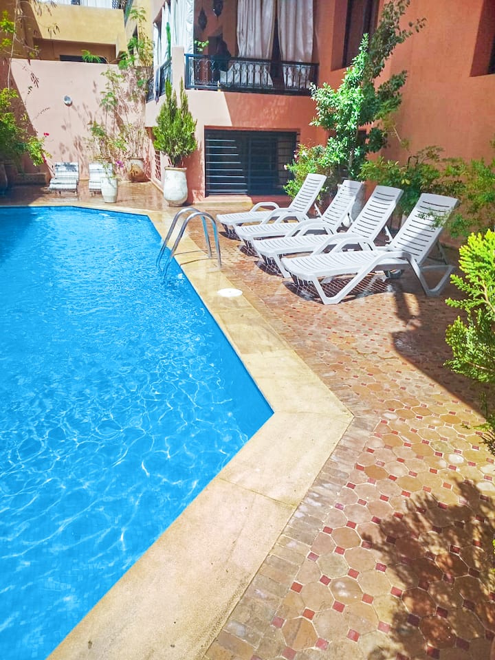 "Appartement  Tout Confort  Avec Piscine à Gueliz" - Marrakech
