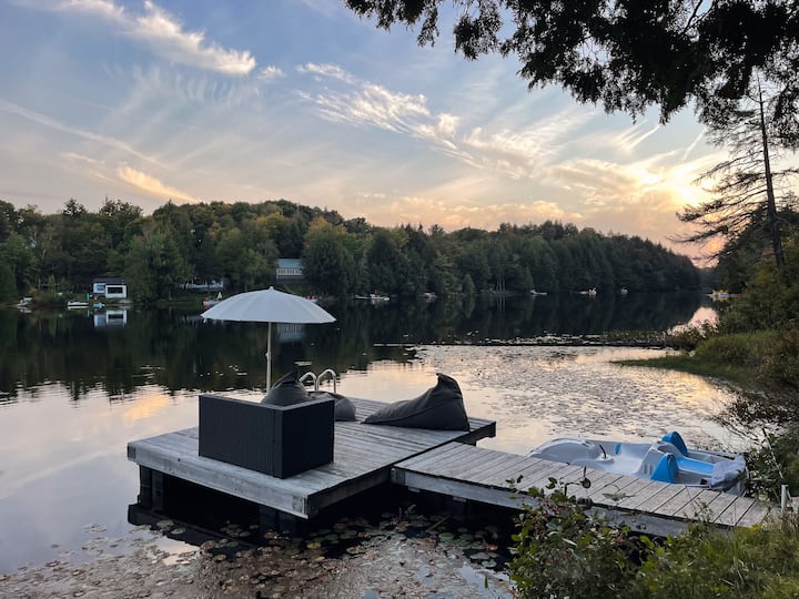Chalet Bord De L'eau à 1h De Montréal - Mirabel