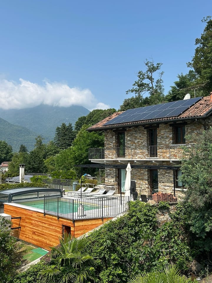 Mergozzo Beach Villetta Panoramica - Mergozzo