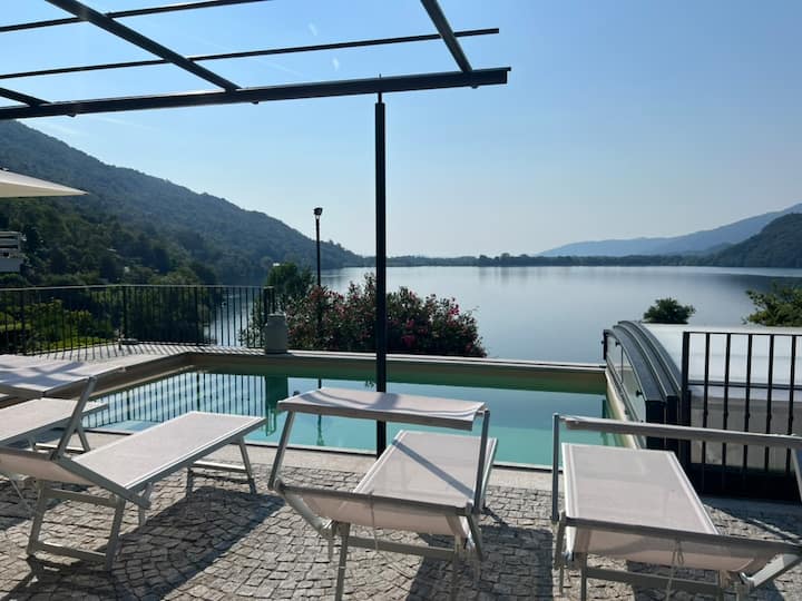 Mergozzo Beach Villetta Panoramica - Mergozzo