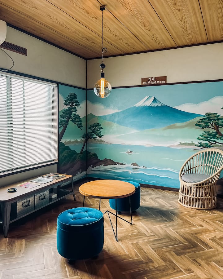 Retro Modern Room Private Shower, Toilet & Kitchen - 마쓰도시