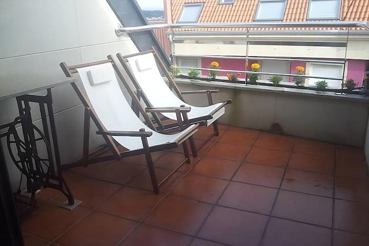 Apartamento En Boiro A 50 Metros De La Playa - Boiro