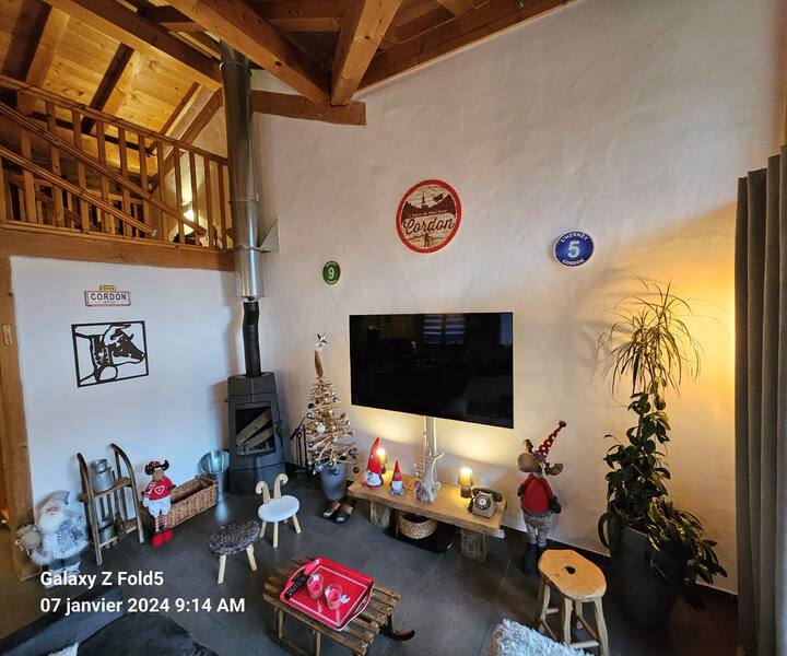 Demi Chalet Luxueux De 120 M² 8 Pers. à Sallanches - Sallanches