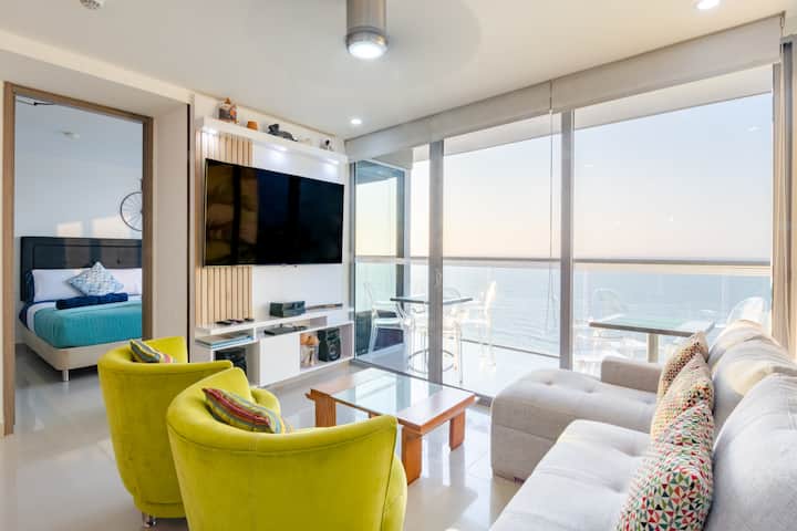 Maravilloso Apartamento Ed Morros City, Bocagrande - Cartagena