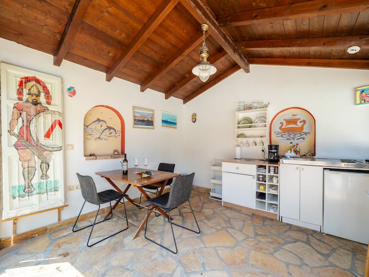 "Kamaritis" Villa Private Bedroom, Pool View - Corfu