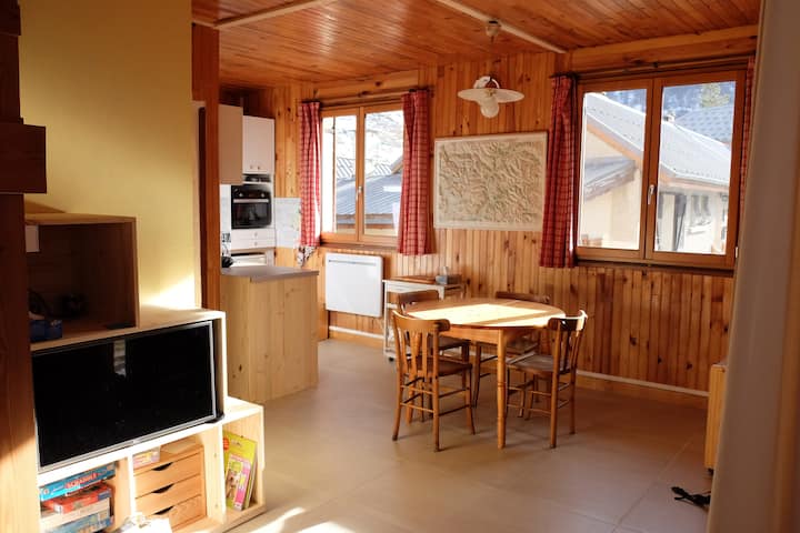 Appartement Chaleureux -La Grave- La Meije - La Grave
