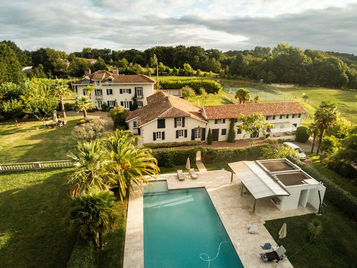 Grande Propriété Piscine/tennis Proche Biarritz - Urt