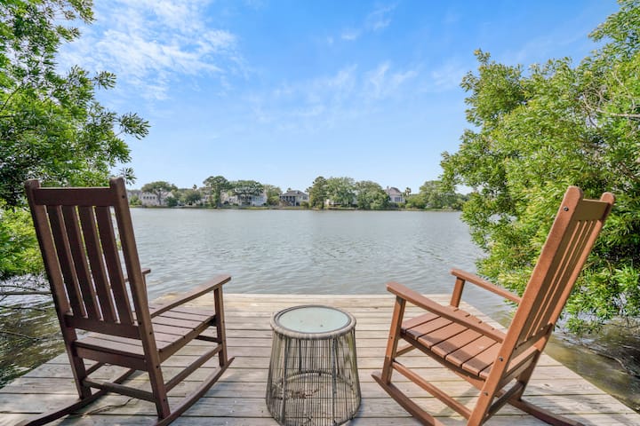 Waterfront Views Minutes To Folly Beach - Folly Beach, SC