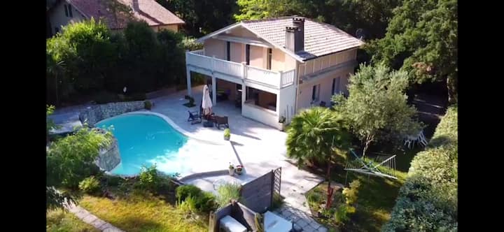 Villa Des Pins Piscine Chauffée 12 P - Capbreton