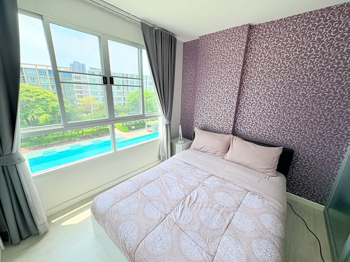 Cozy Room &Pool View@dcondo Sign Free Pool 32x - Chiang Mai