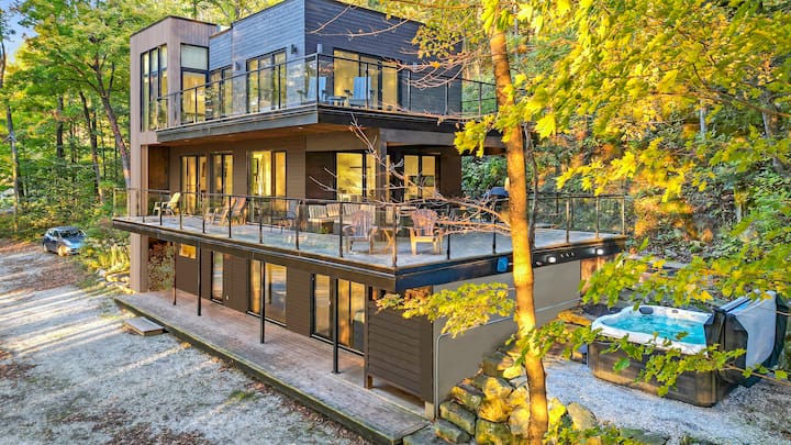 Lakefront Hottub 5br Pet-friendly Wine Region - Bedford, QC