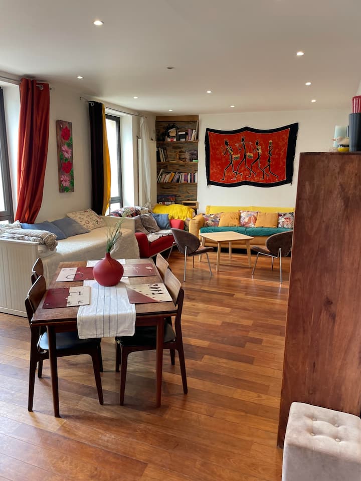 Cherbourg Centre - Lumineux - Appart. 4 A 6 Pers. - Cherbourg-Octeville