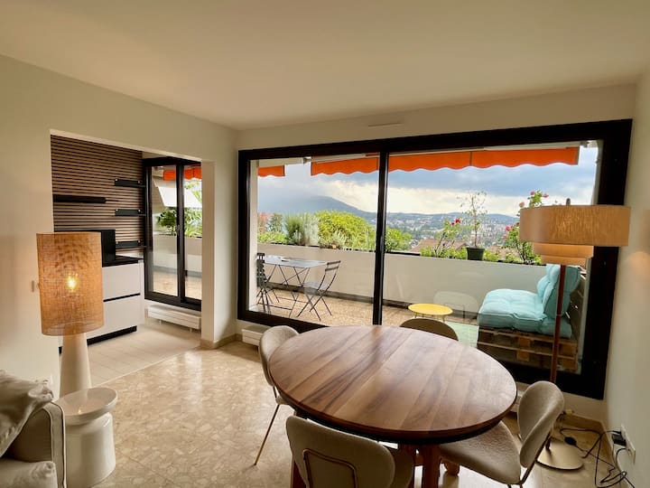 L’eden, Standing, Vue Lac, Piscine & Tennis - Annecy