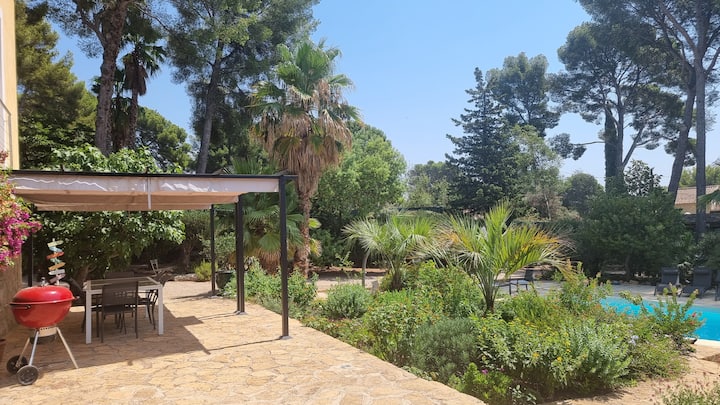 Villa Provençale  Proche Mer, Plage Et Commerces - La Ciotat