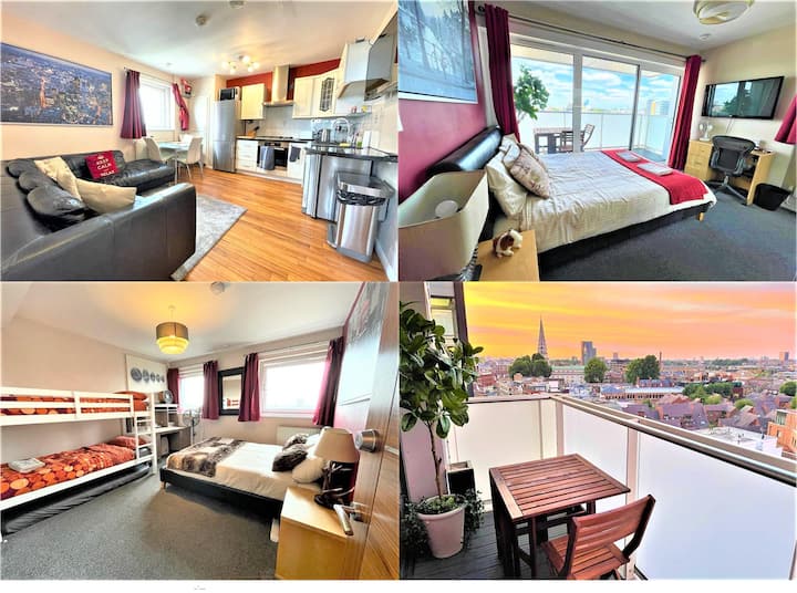 London City Centre, 4 Bedrooms With Amazing Views! - Londres