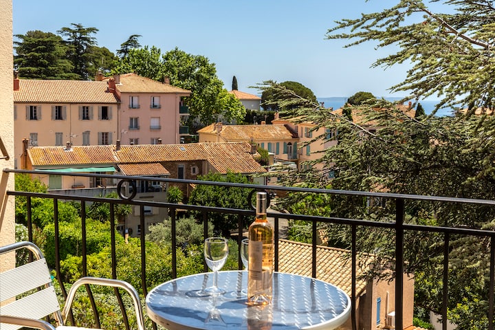 Hel Lejlighed Til 6 , Havudsigt, Altan, 3 Værelser - Bormes-les-Mimosas