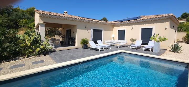 Villa Au Pied Du Ventoux Avec Vue Exceptionnelle - Bédoin