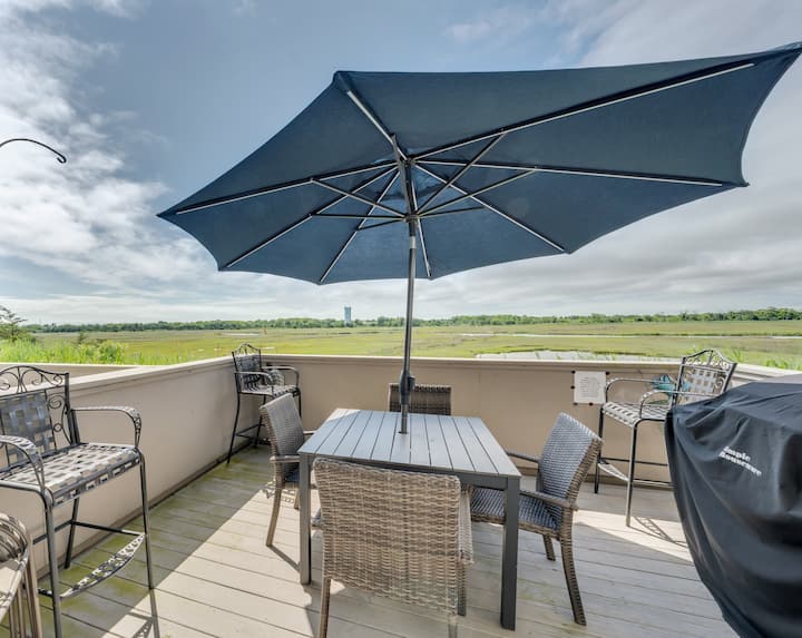 Spacious Townhouse With Sunset Views Of Bird Sanctuary  - And Community Pool - New Jersey