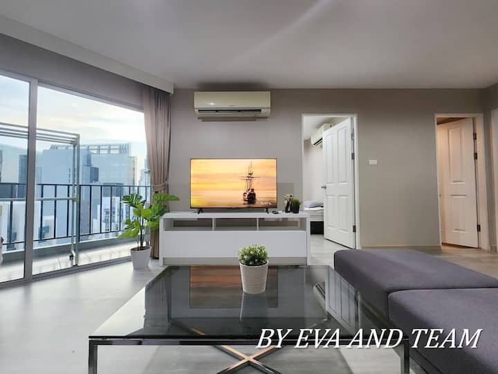 Bright Star 2 Br Plus+/wifi/pool/jodd Fairs - Bangkok