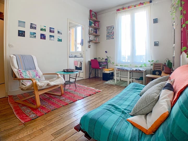 Calm And Cozy Appartment Near Beaumonts Park - Montreuil