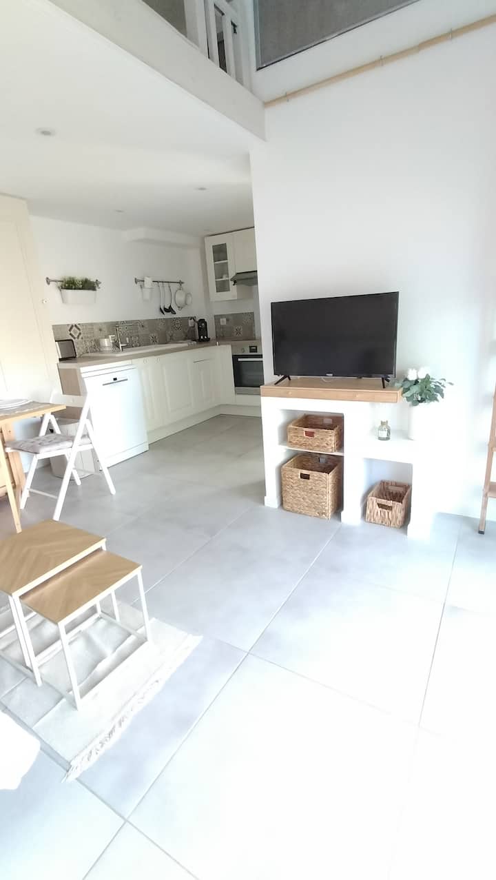 Studio Avec Jardin Proche Cannes, Mougins, Grasse - IBIS Cannes Mouans Sartoux parking gratuit