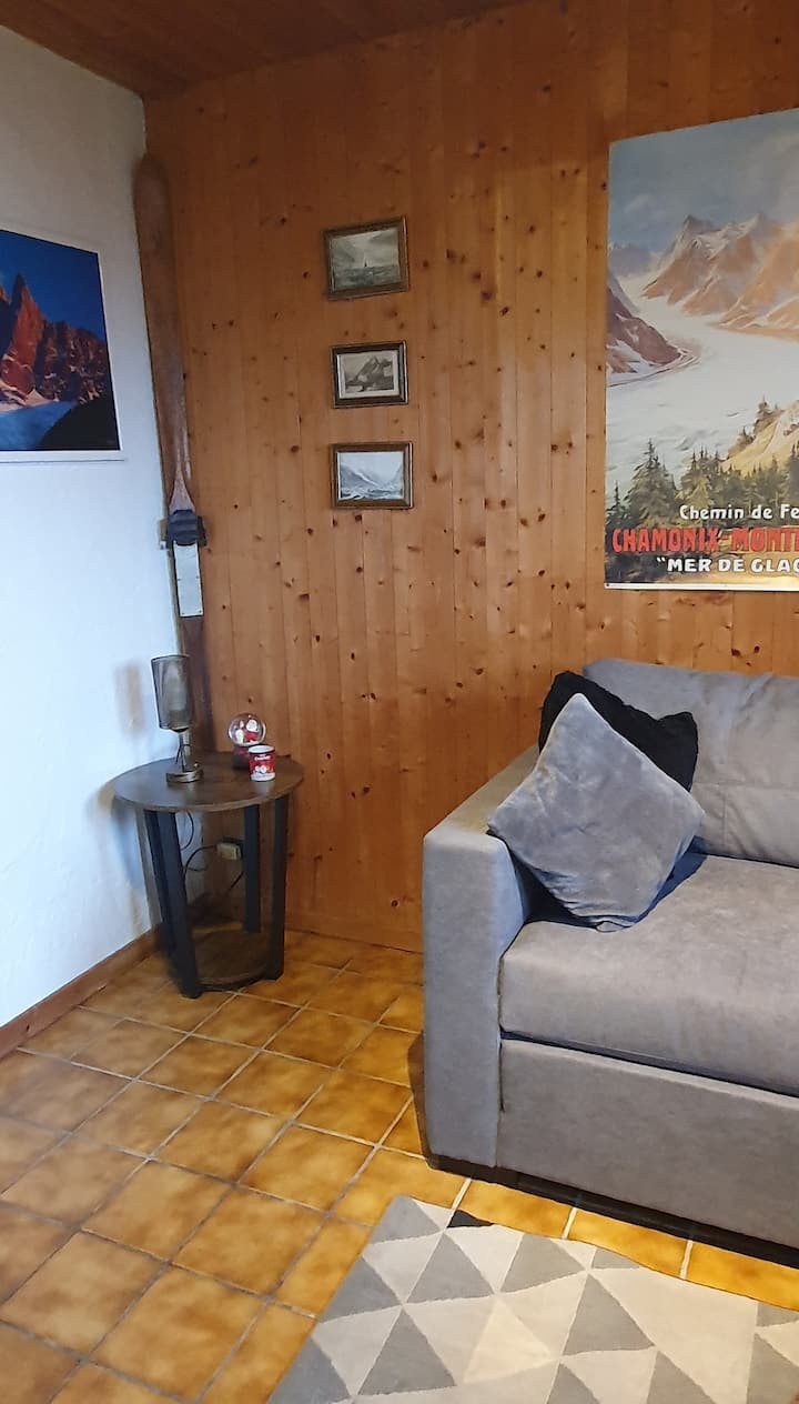 Rez De Chalet Tranquille Et Chaleureux - Les Houches