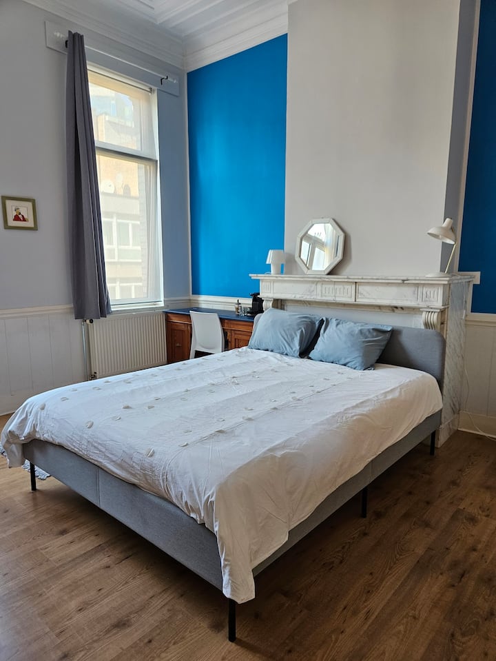 Belle Chambre Lumineuse Dans Une Maison De Maître - Bruxelles