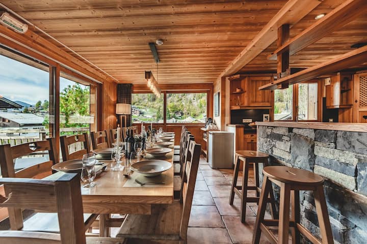 Cairn Lodge, Superbe Chalet Avec Jacuzzi Et Sauna - Morzine