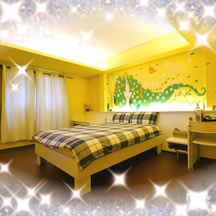 Two People A Room 麥當勞一分浪漫兩人房/停車免煩惱請看概述人情味的住宿 - Taichung