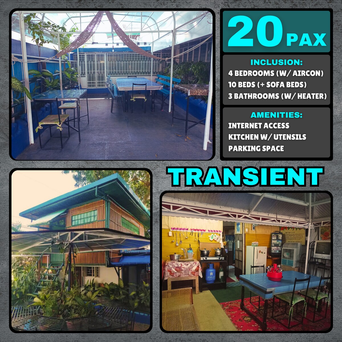Subic Transient House (20 PAX) - Guesthouses for Rent in Subic, Central ...