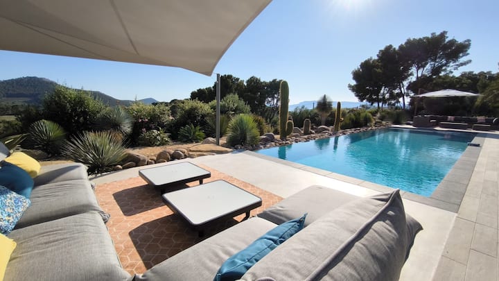 Terre De Provence-luxueuse Villa-piscine-vue Mer - Bandol
