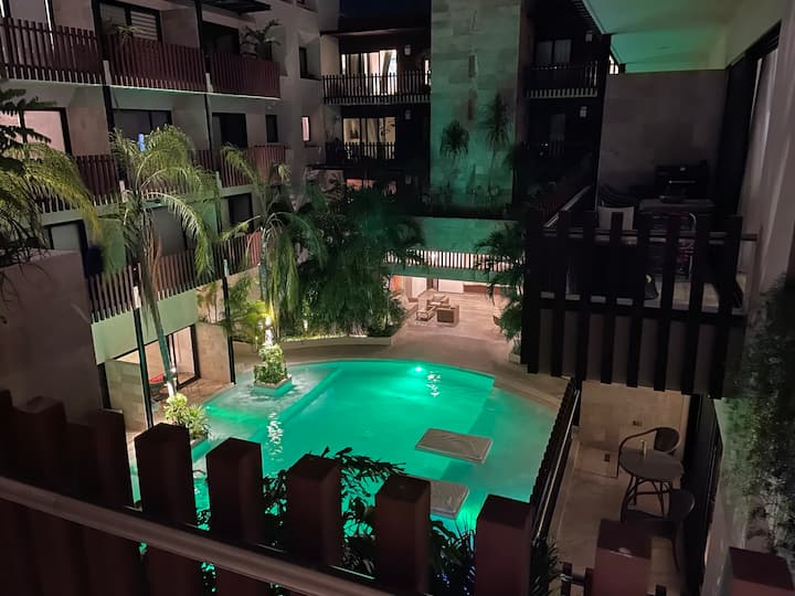 Centre - Appart Neuf 2 Chambres, Jacuzzi, Piscine - Playa del Carmen