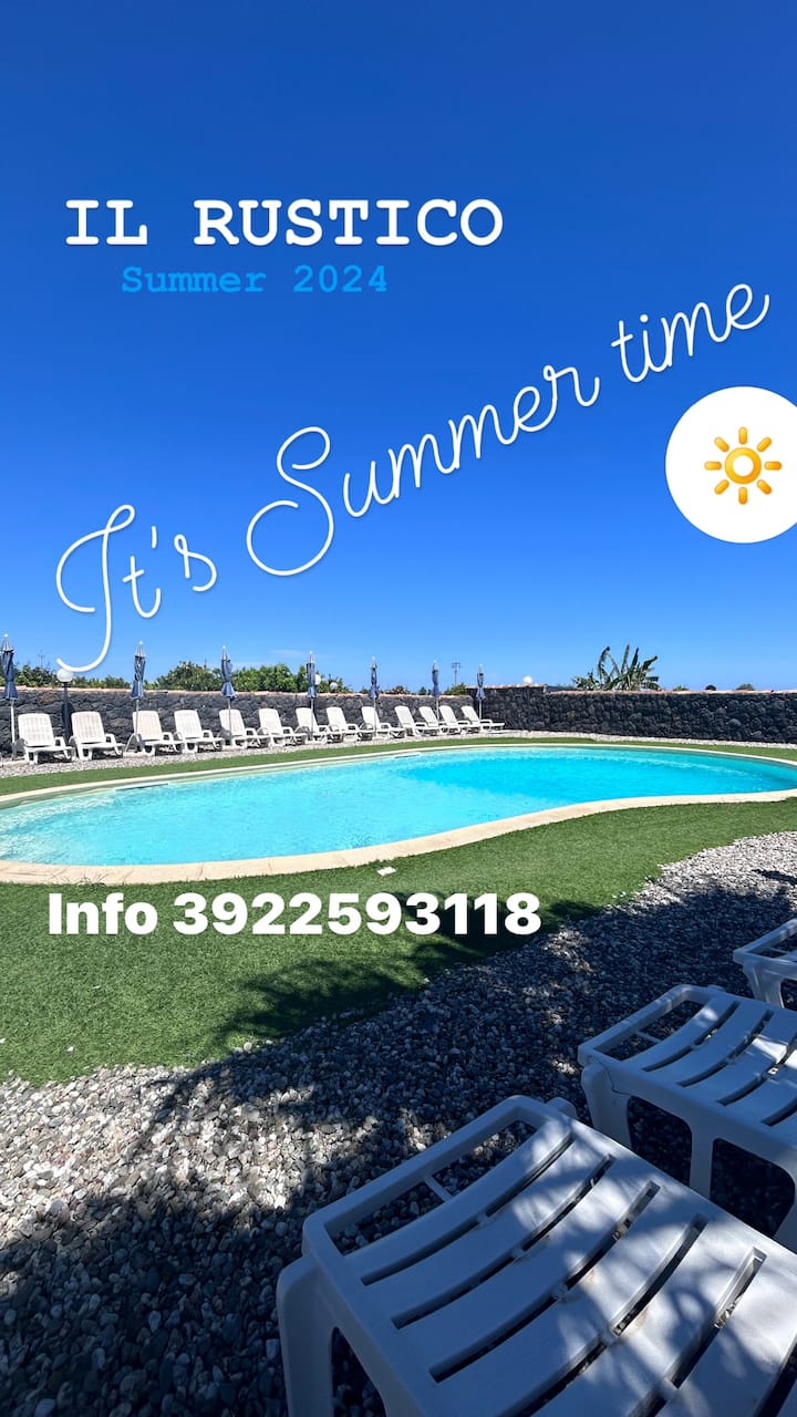 Il Rustico Pozzillo Con Piscina - Milo