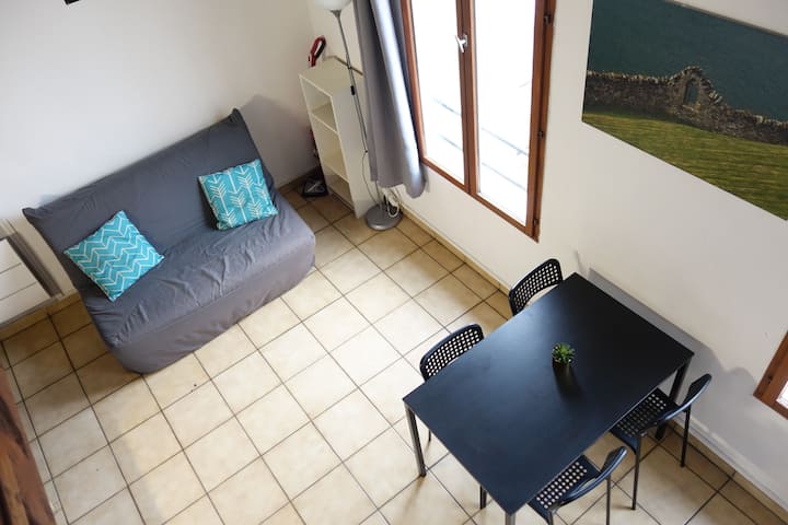 Studio Calme Proche Gare Part Dieu - Décines-Charpieu