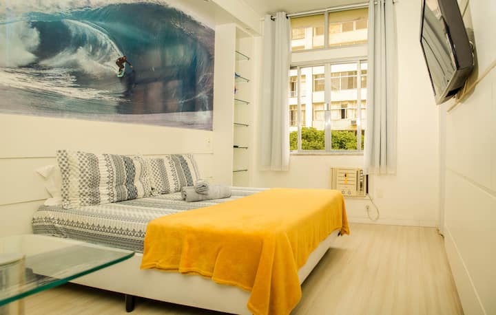 ÓTimo Studio E Localização Copacabana - Confira - Rio de Janeiro