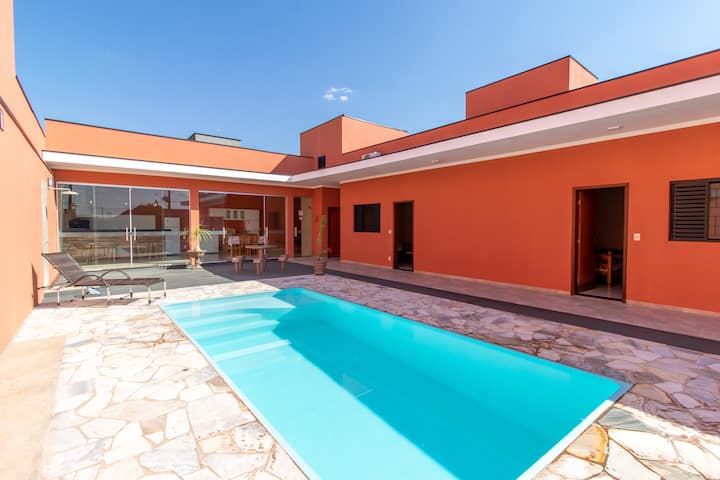 Casa De Temporada Paris - Olímpia - Sp - Olímpia